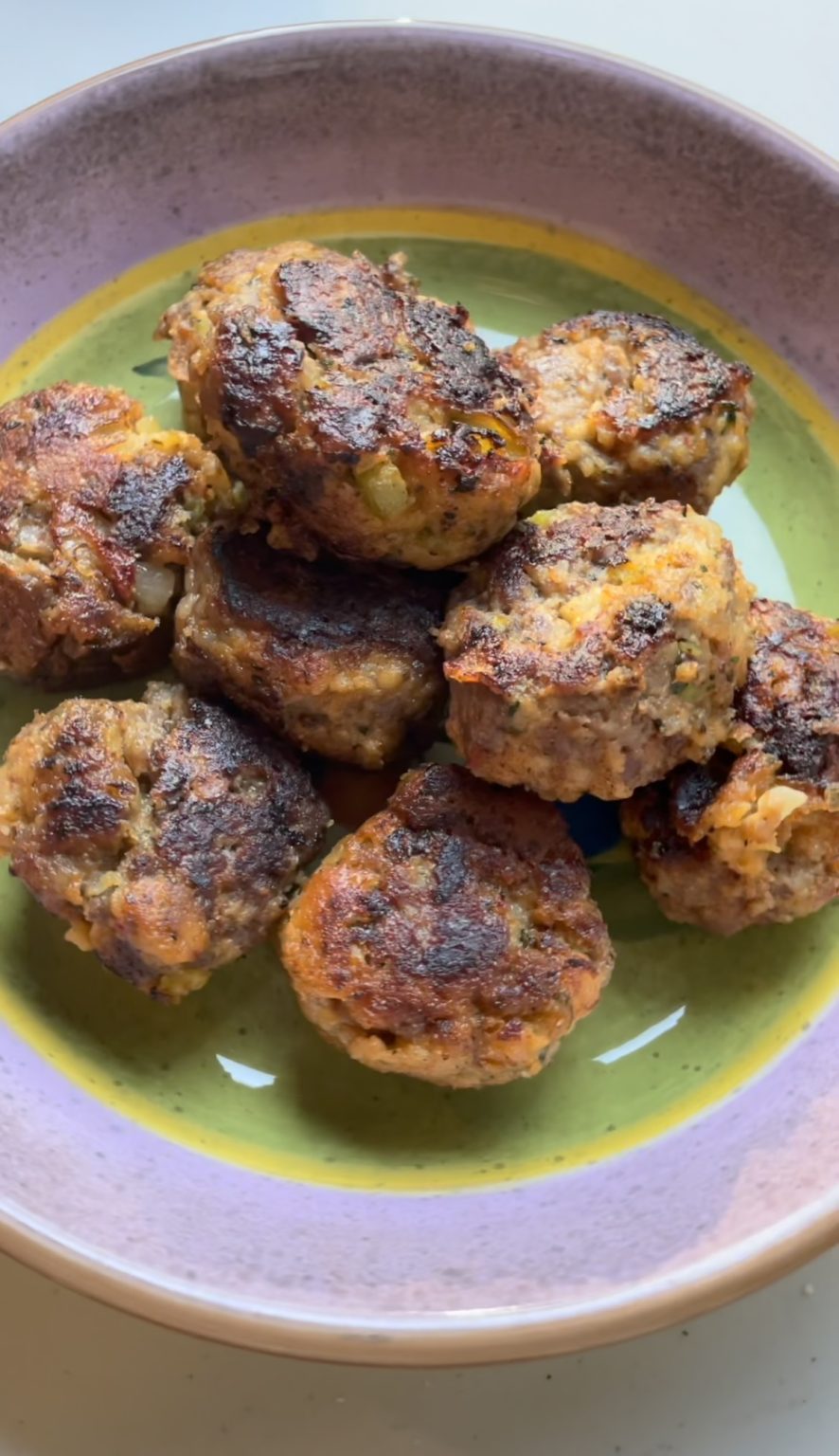 Pan-Fried Italian Meatballs - Dang That's Sweet
