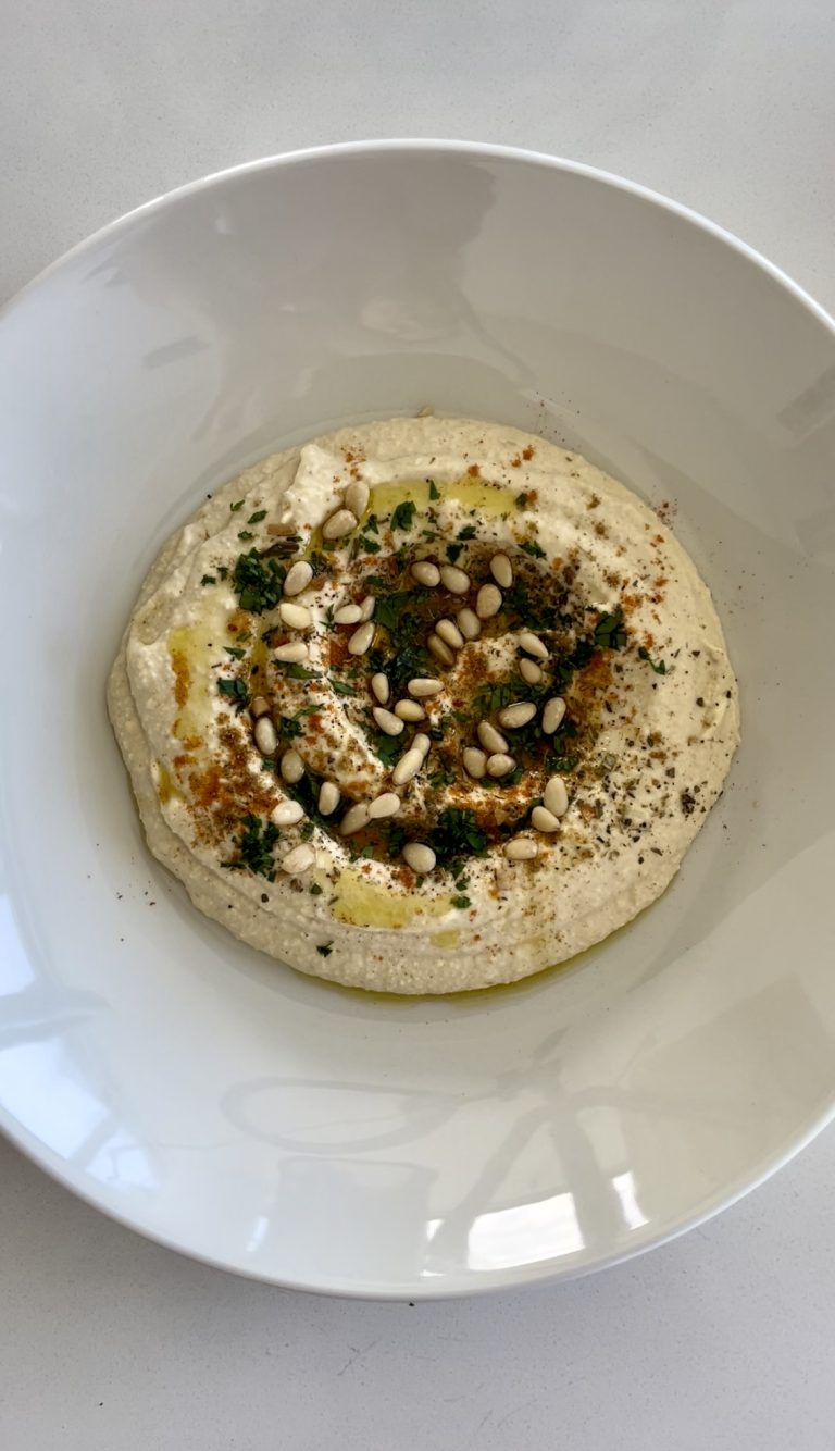 Creamy Homemade Hummus - Dang That's Sweet