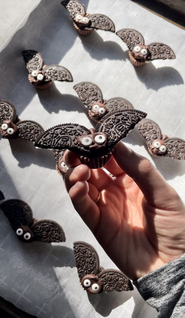 Halloween Bat Cookies - Dang That's Sweet