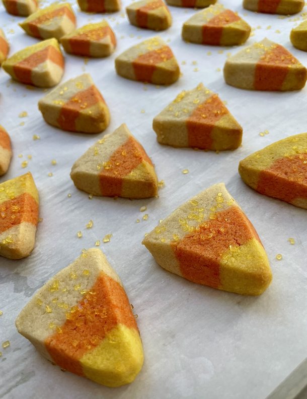 Halloween Shortbread Cookies - Dang That's Sweet