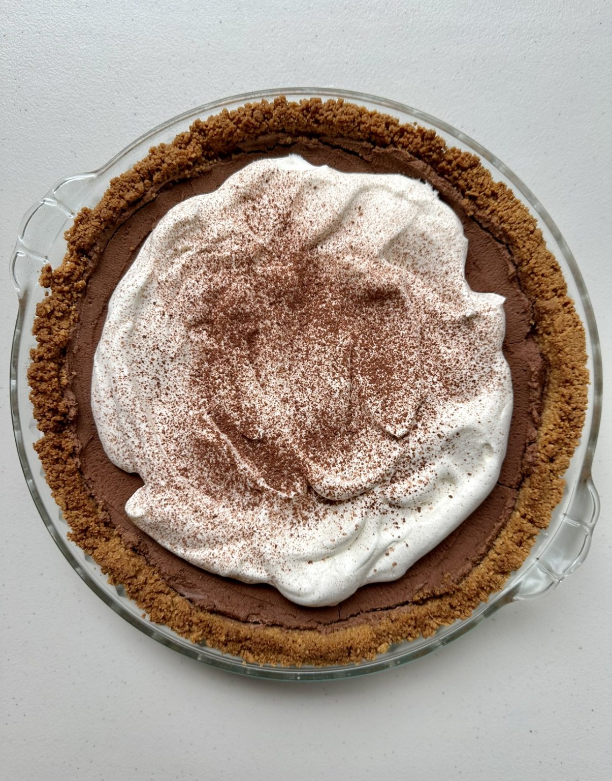 No Bake Chocolate Pie - Dang That's Sweet