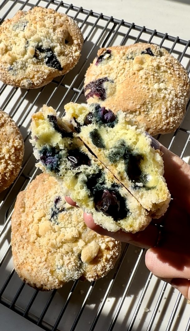 Lemon Blueberry Cookies - Dang That's Sweet