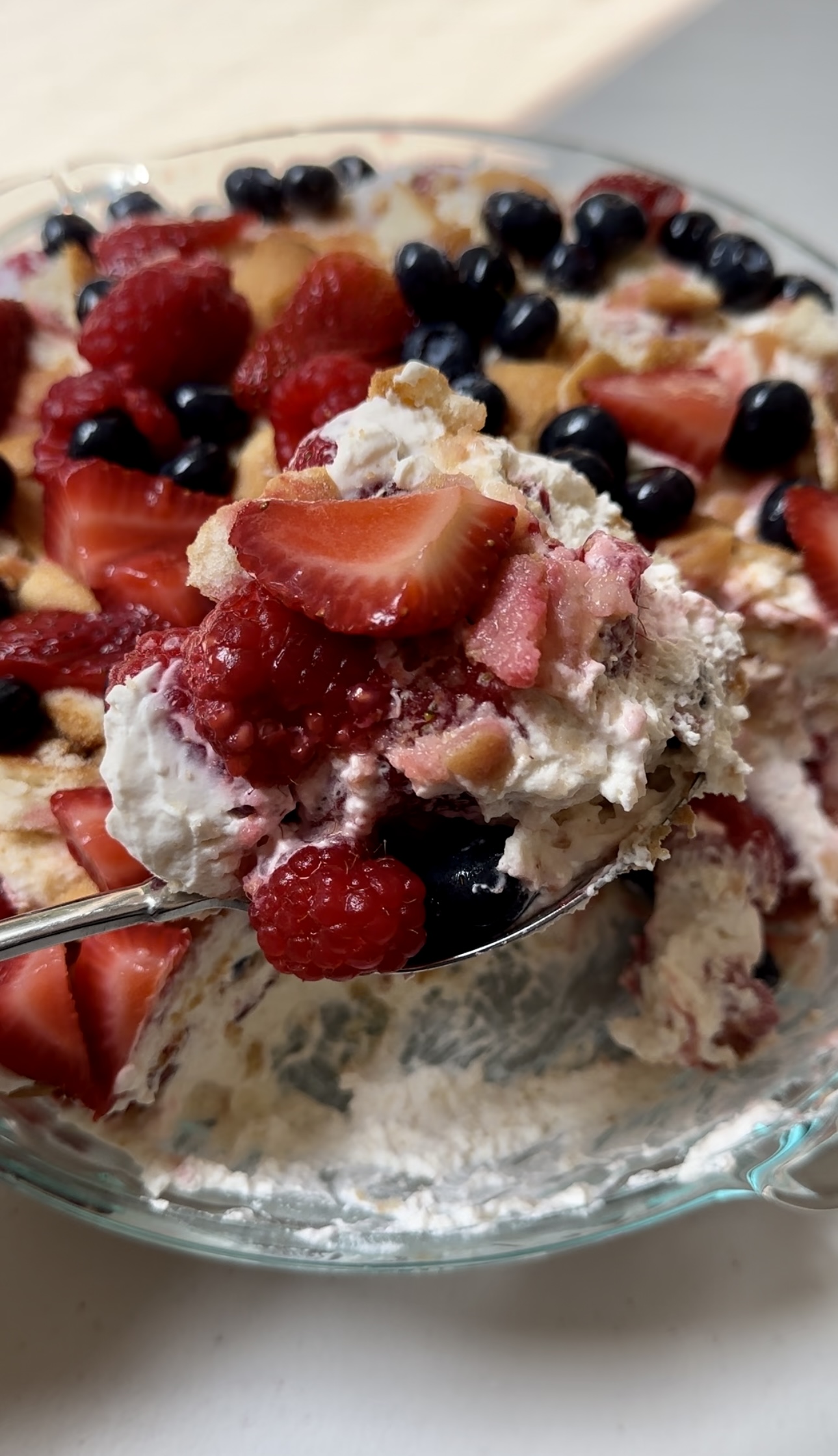 Mixed Berry Pudding - Dang That's Sweet