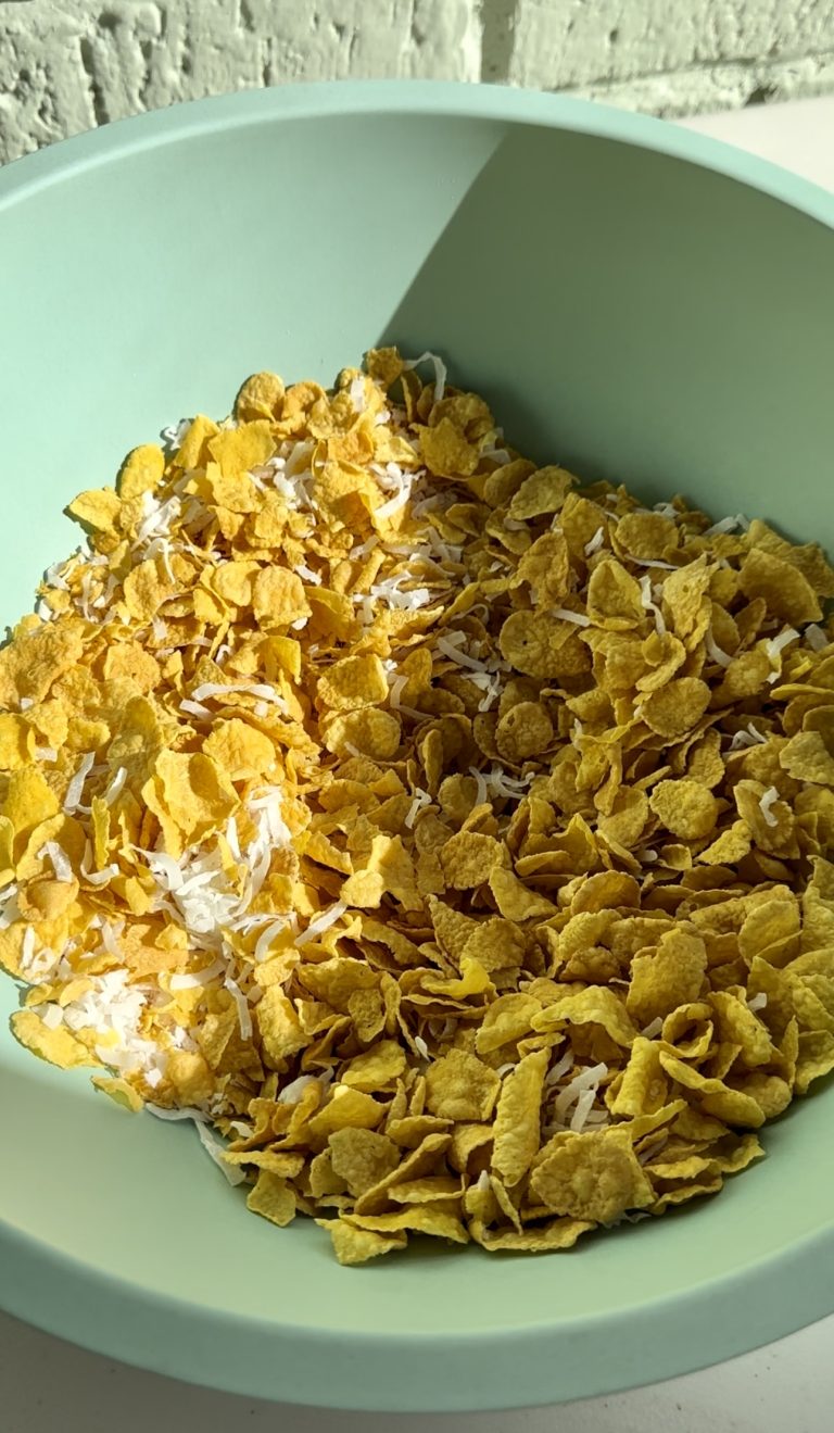 Caramel Cornflake Clusters - Dang That's Sweet