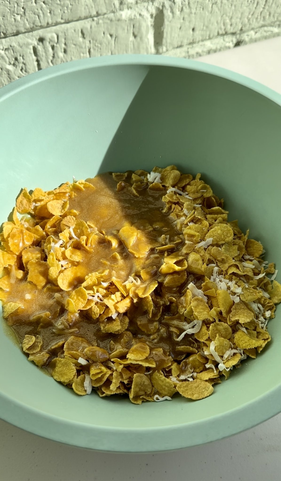 Caramel Cornflake Clusters - Dang That's Sweet