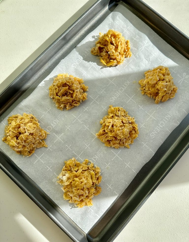 Caramel Cornflake Clusters - Dang That's Sweet