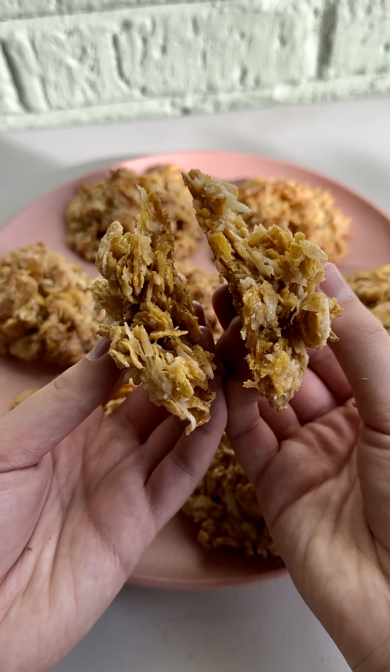 Caramel Cornflake Clusters - Dang That's Sweet