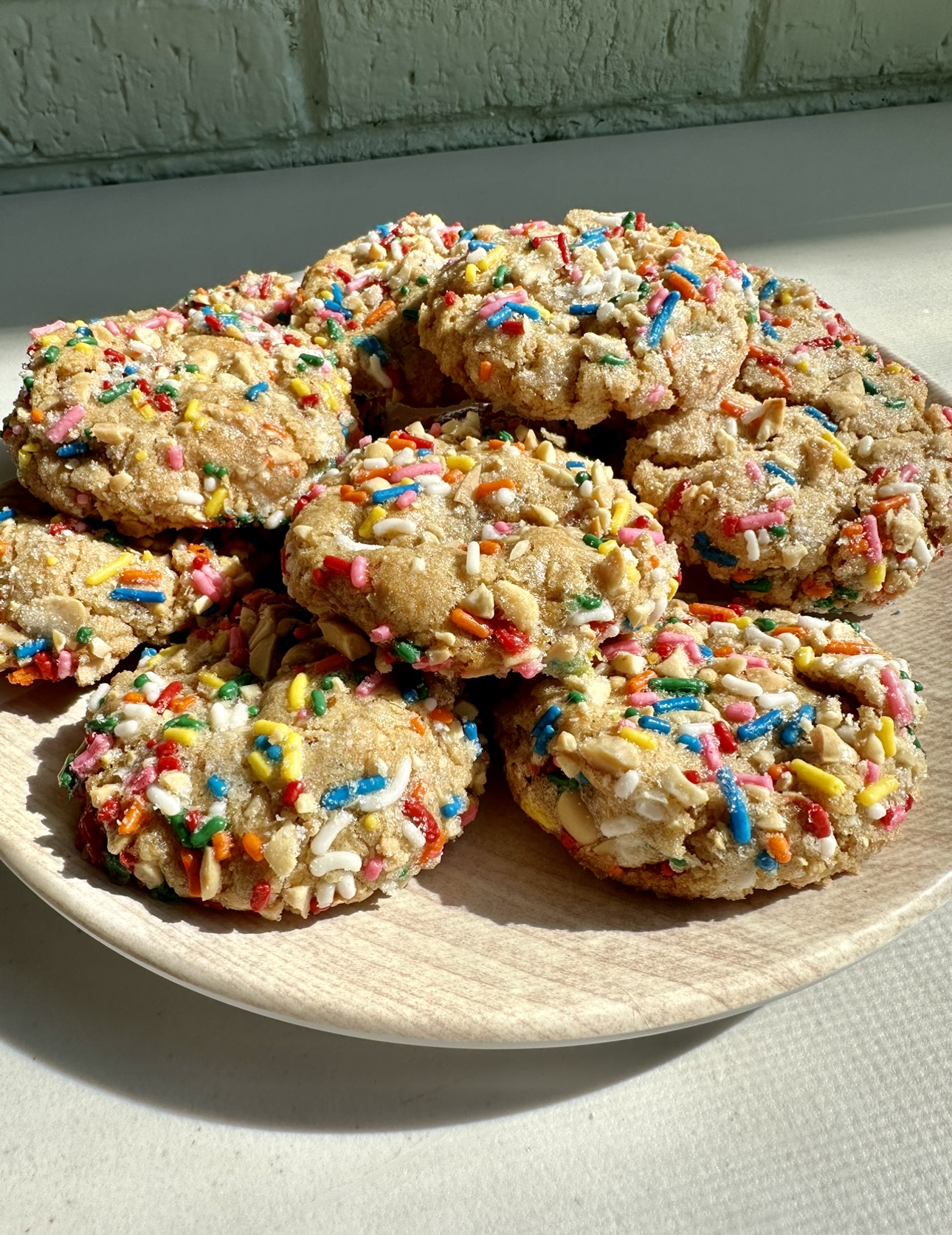 Peanut Butter Crunch Cookies - Dang That's Sweet