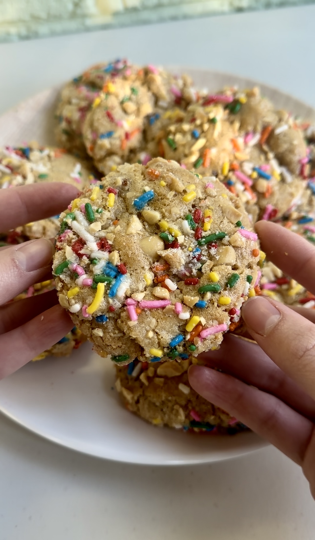 Peanut Butter Crunch Cookies - Dang That's Sweet