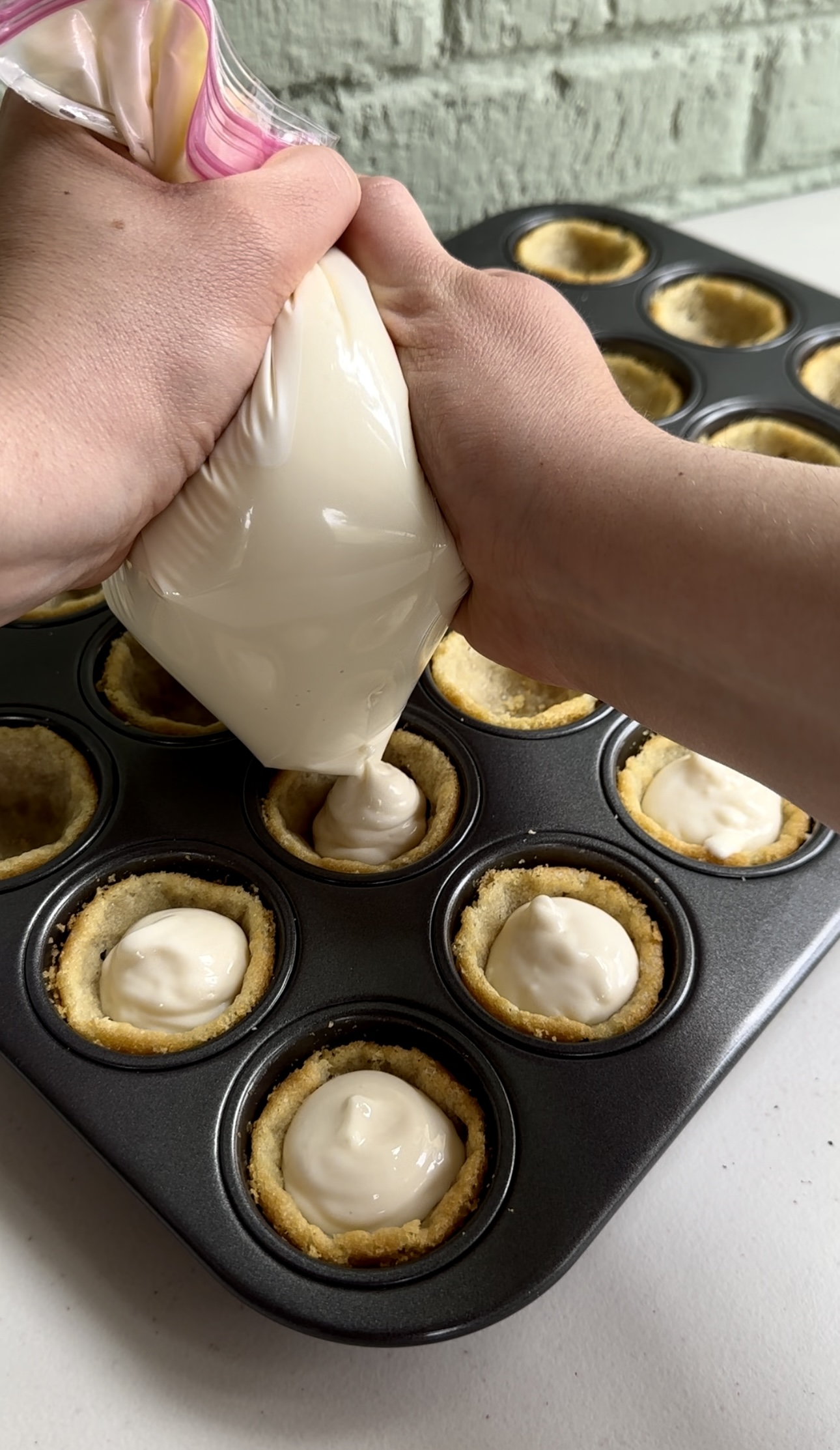 Key Lime Cookie Cups - Dang That's Sweet