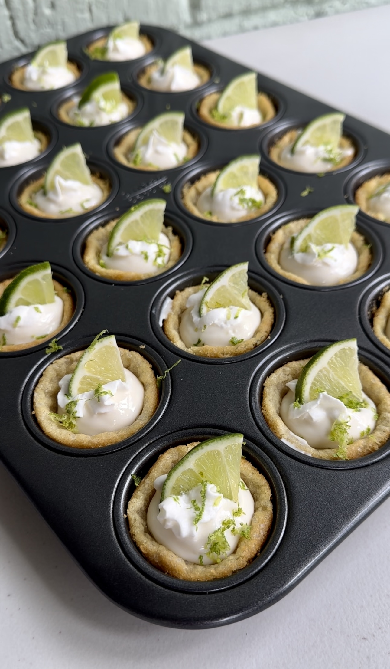 Key Lime Cookie Cups - Dang That's Sweet