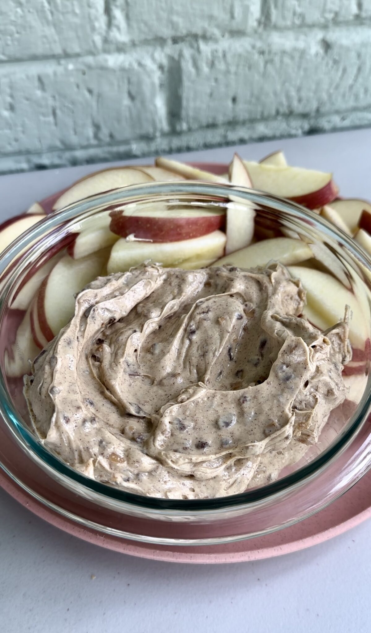 Caramel Apple Toffee Dip - Dang That's Sweet