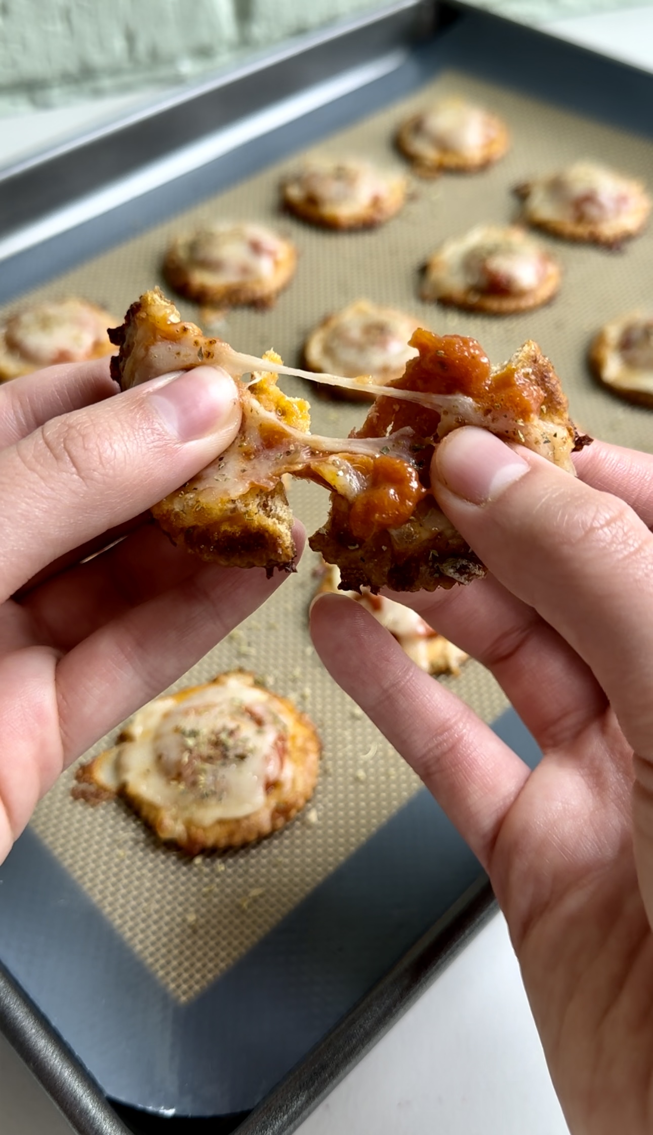 Pizza Crackers - Dang That's Sweet