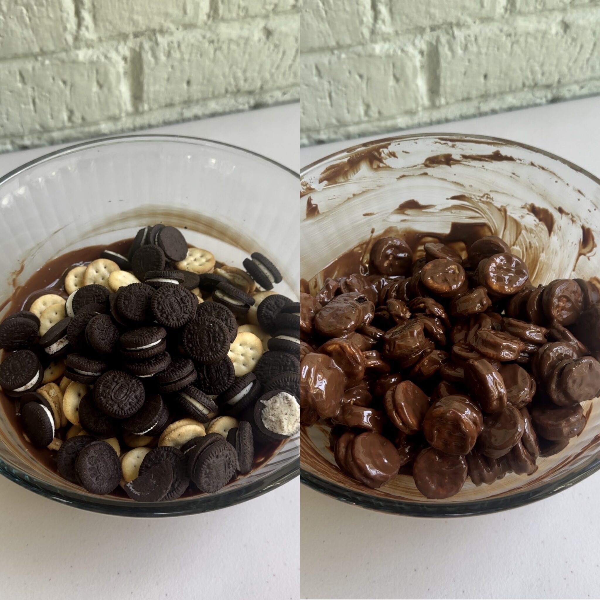 Ritz Bits and Oreo Puppy Chow - Dang That's Sweet