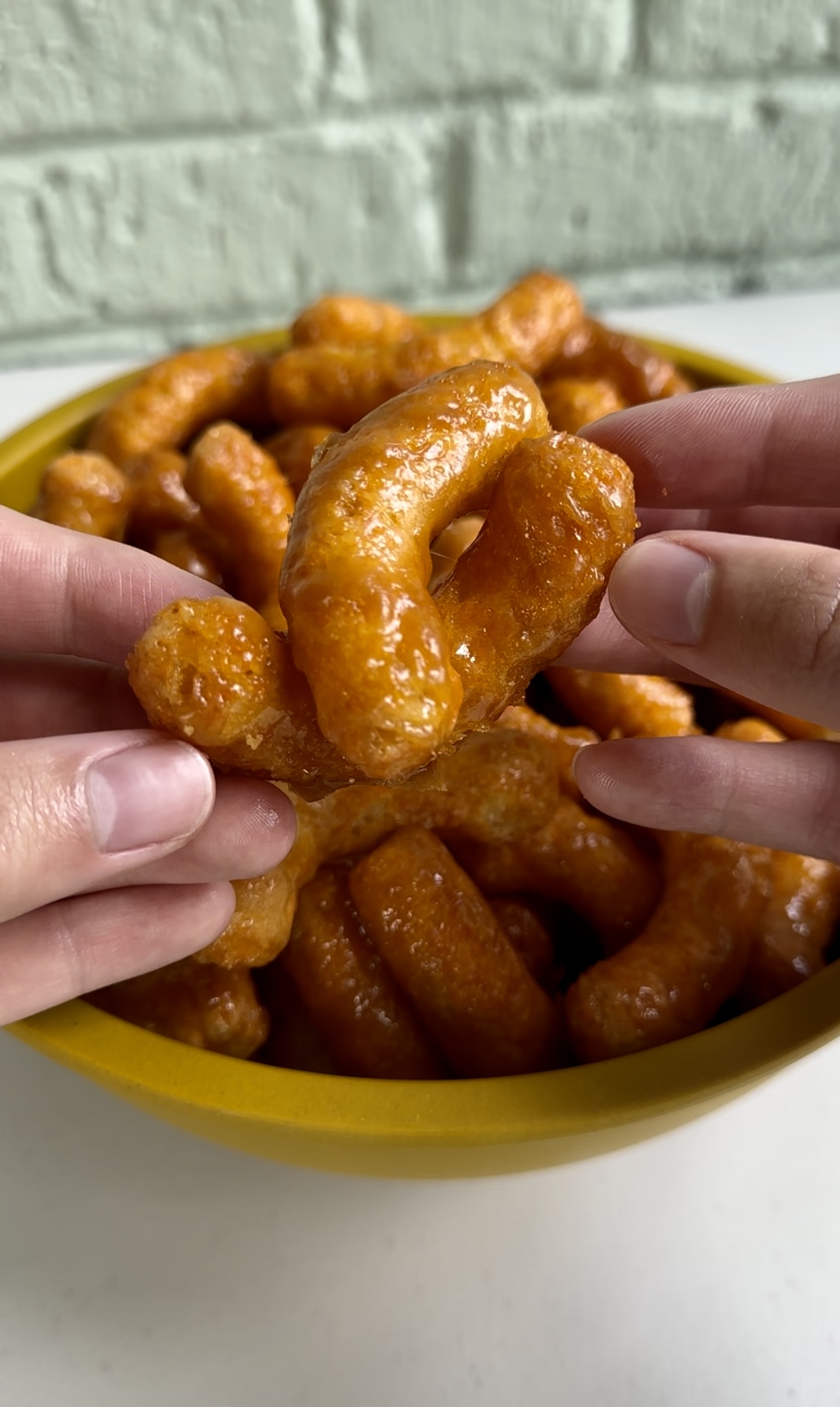 Caramel Candied Cheetos - Dang That's Sweet