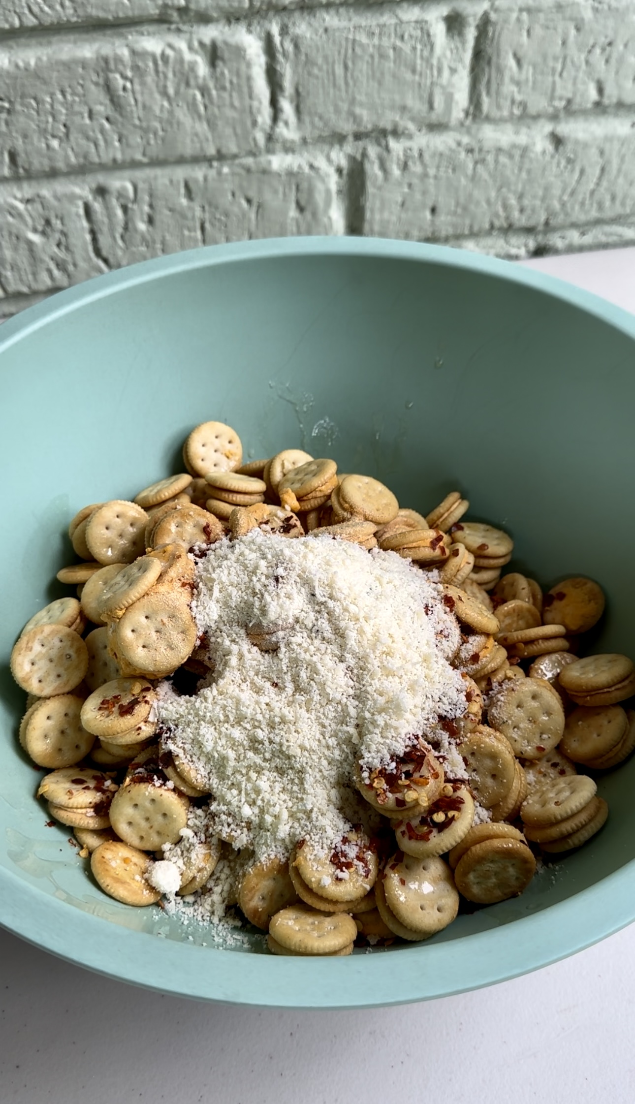 Cheesy Ranch Ritz Bits - Dang That's Sweet