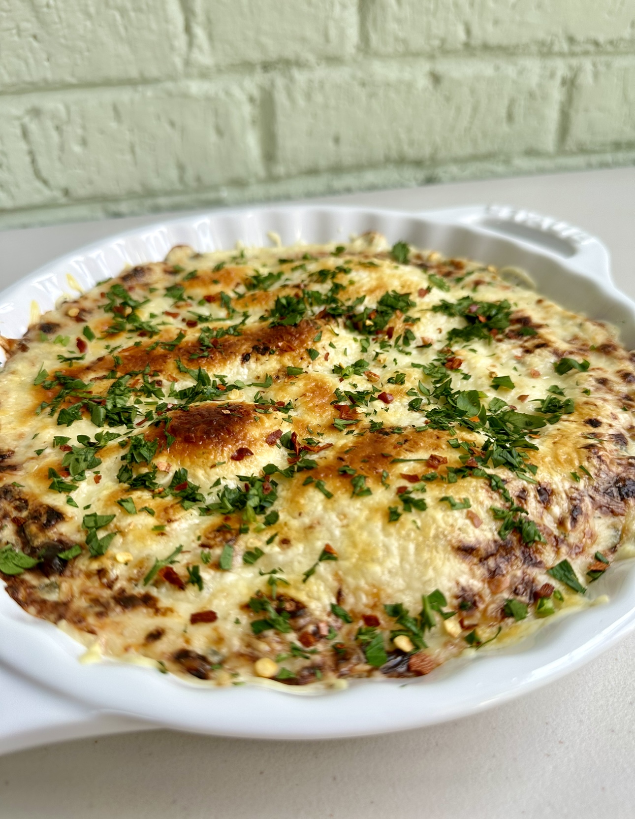 Baked Garlic Bread Dip Dang Thats Sweet