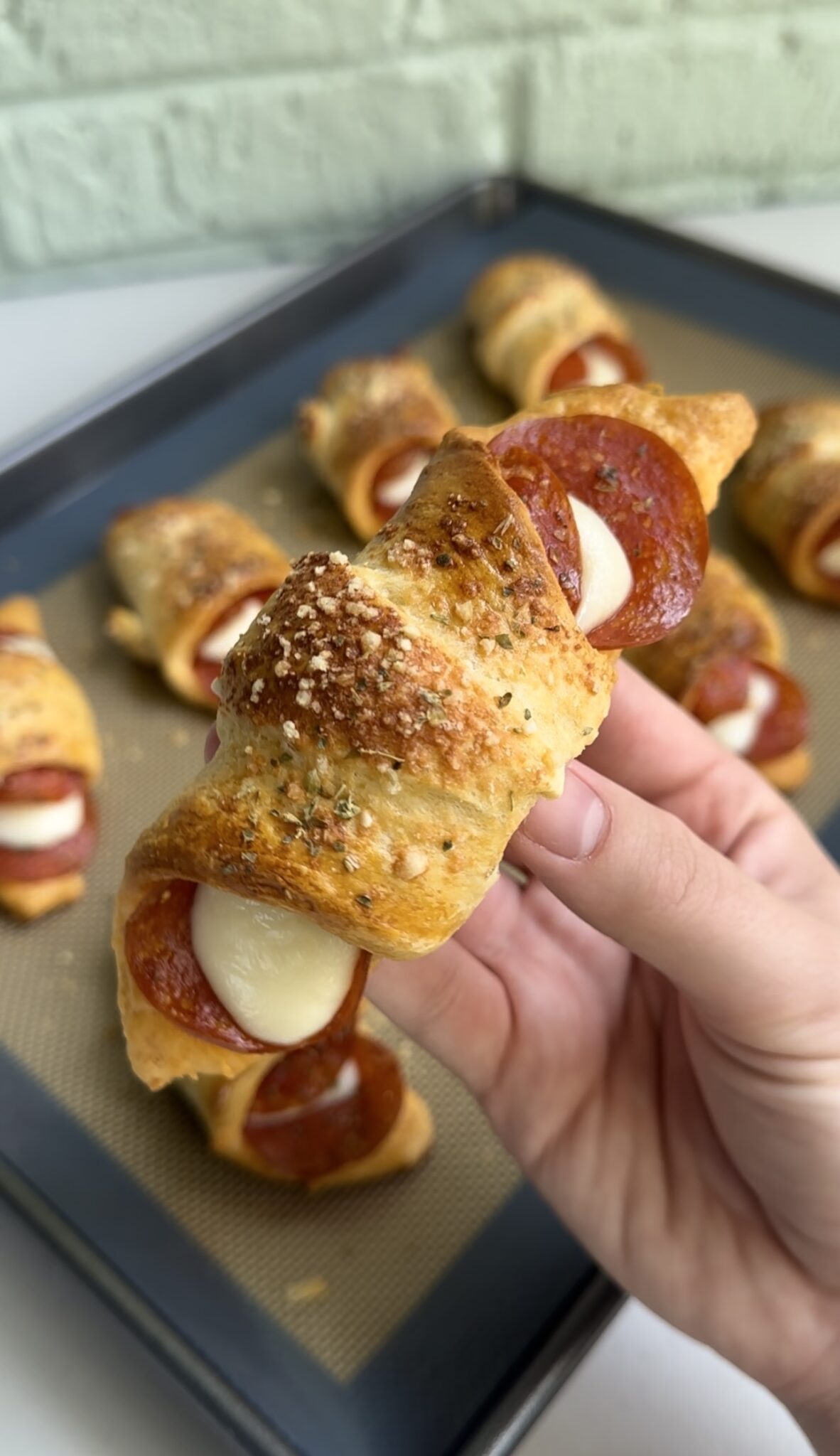 Pepperoni Crescent Rolls - Dang That's Sweet