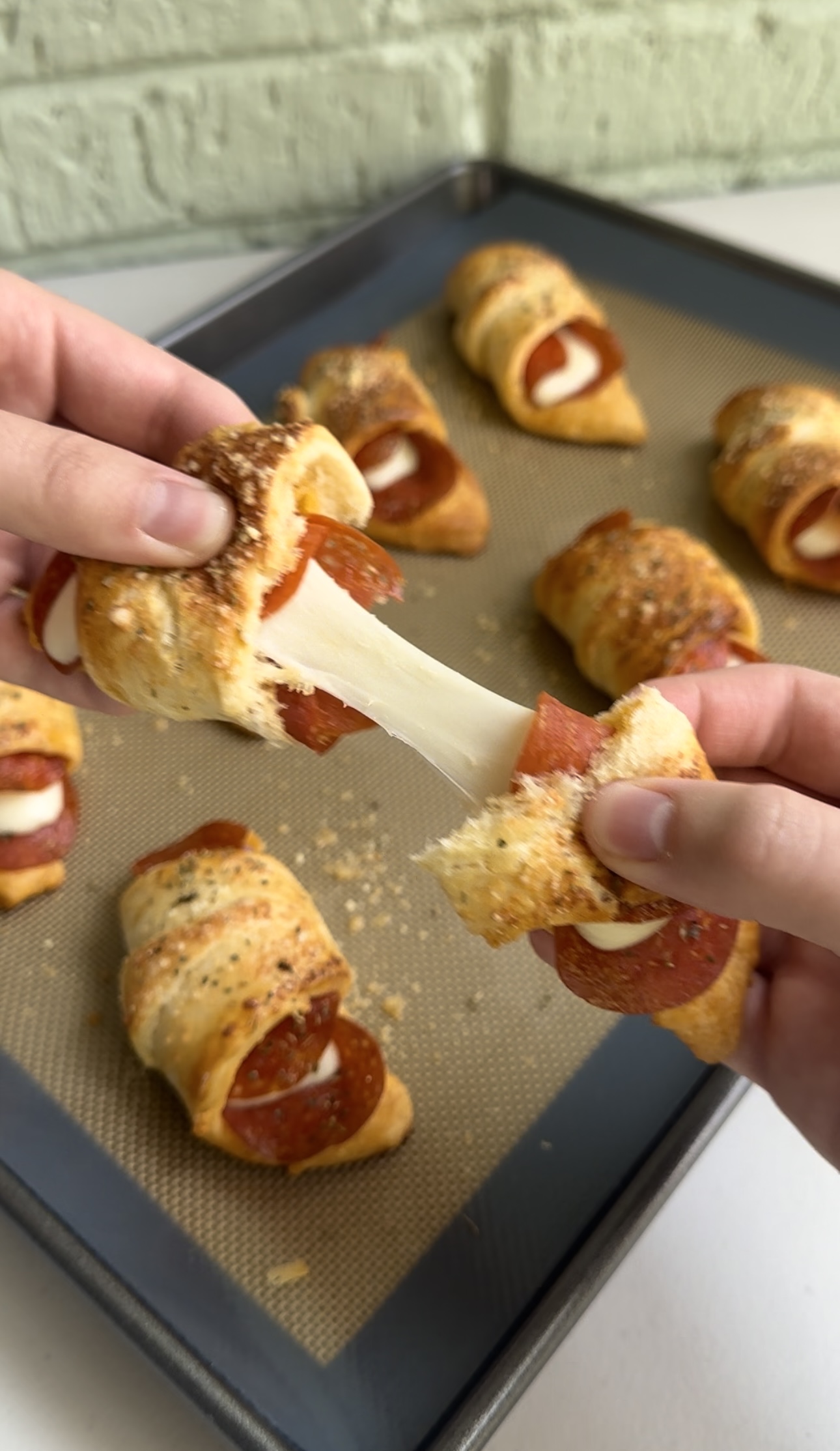 Pepperoni Crescent Rolls - Dang That's Sweet
