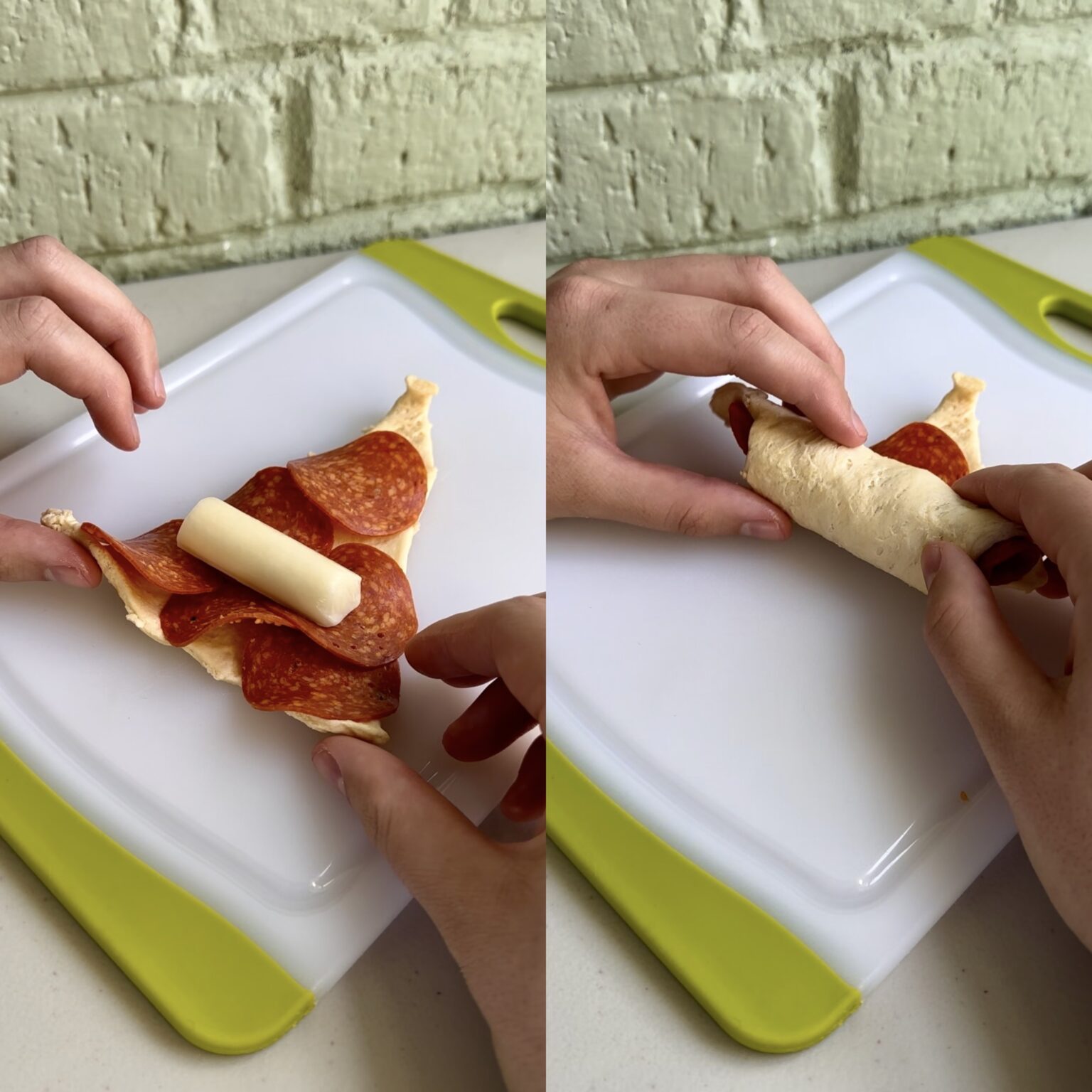 Pepperoni Crescent Rolls - Dang That's Sweet