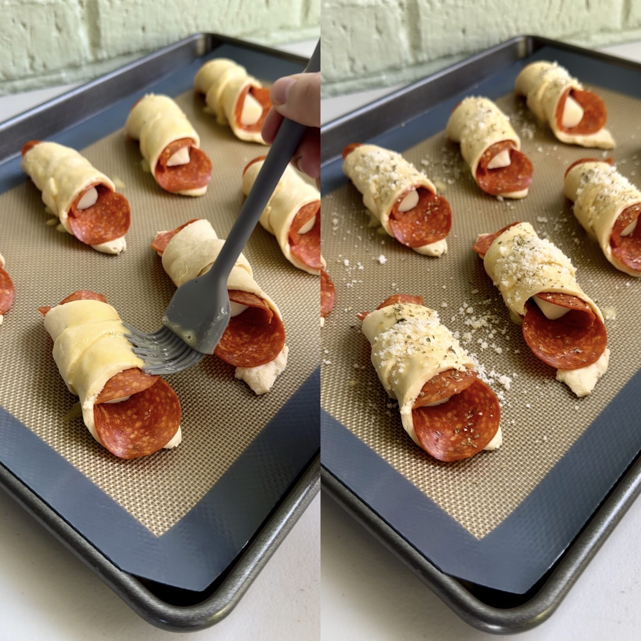 Pepperoni Crescent Rolls - Dang That's Sweet