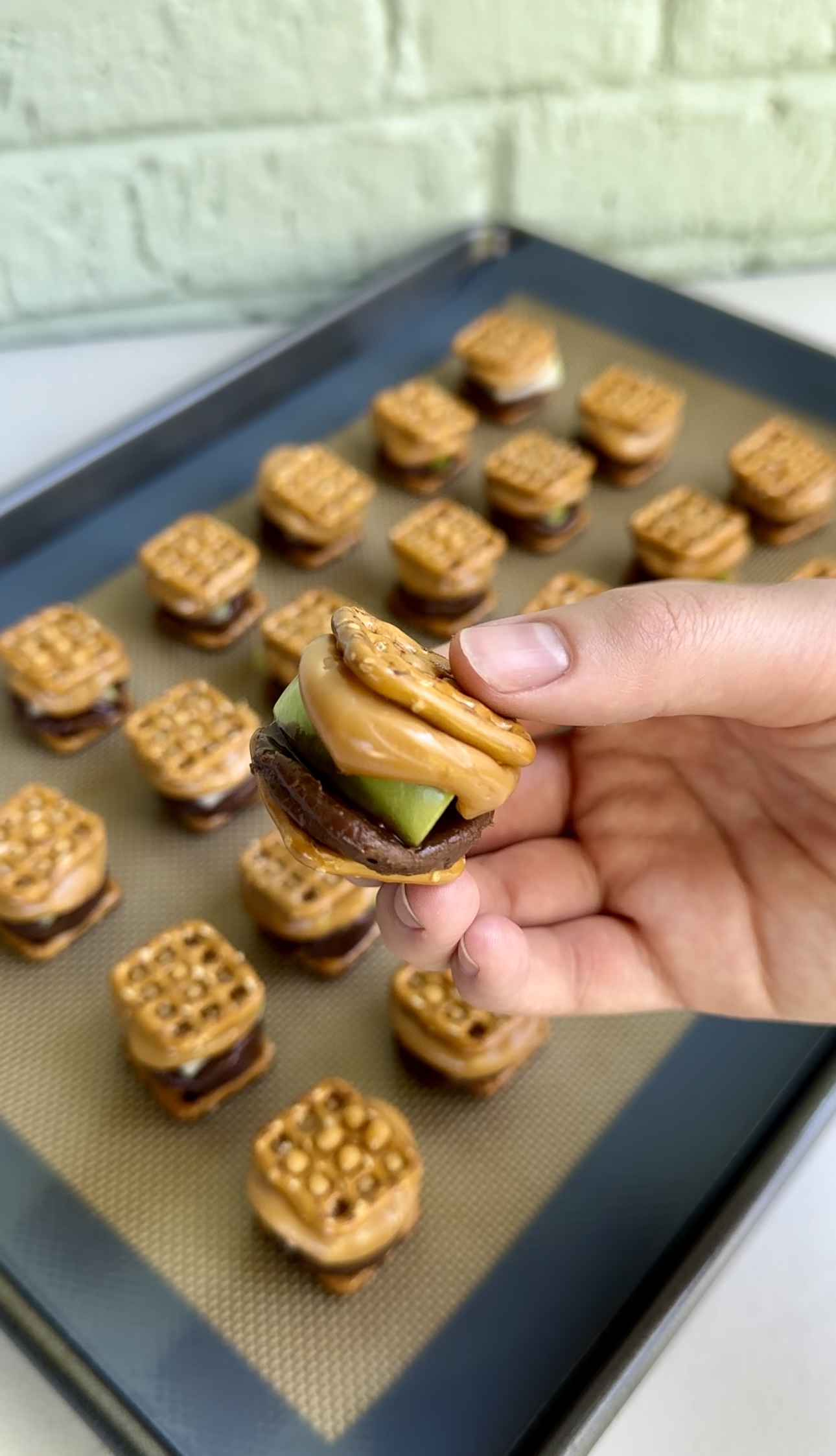 Caramel Apple Bites - Dang That's Sweet