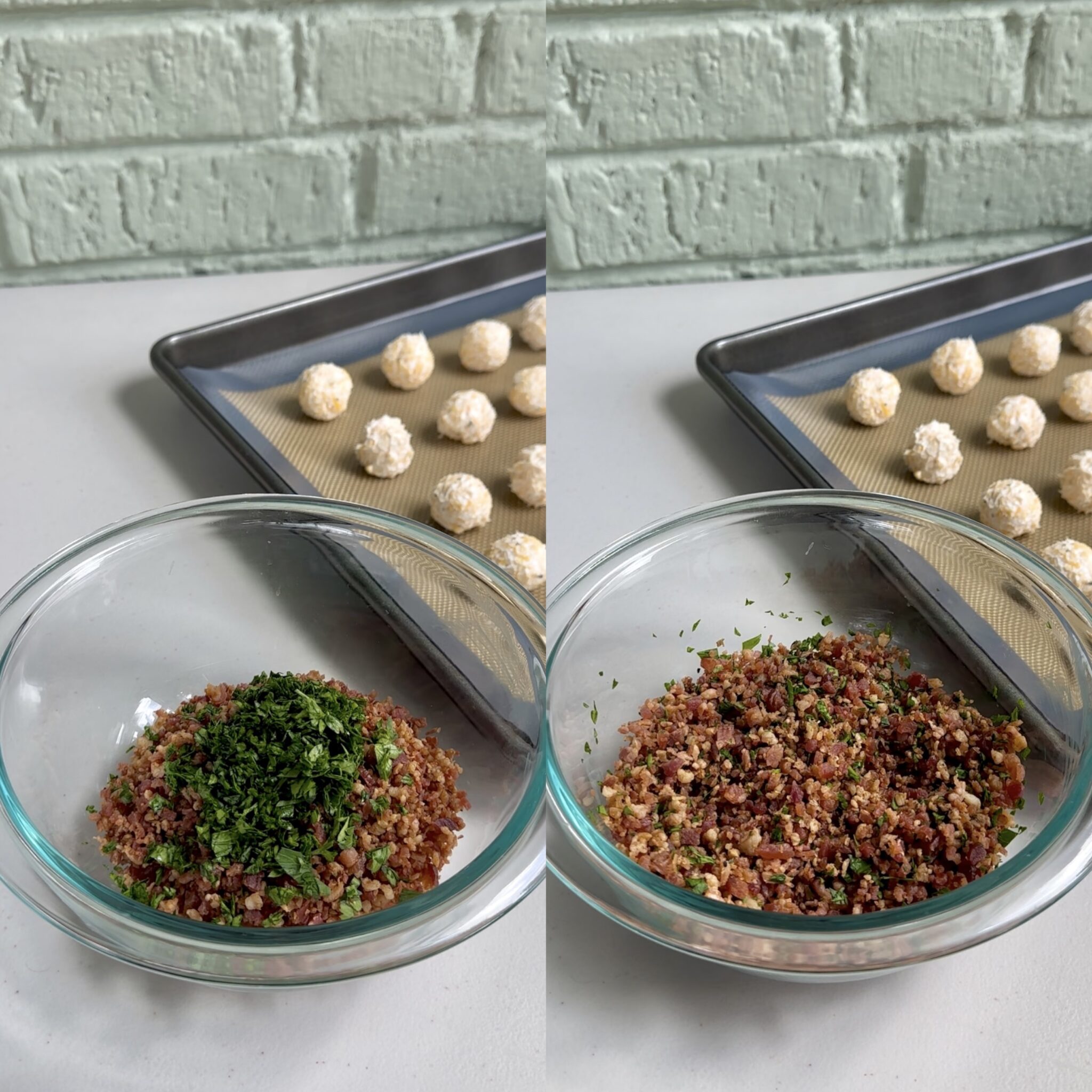 Mini Cheese Ball Bites - Dang That's Sweet