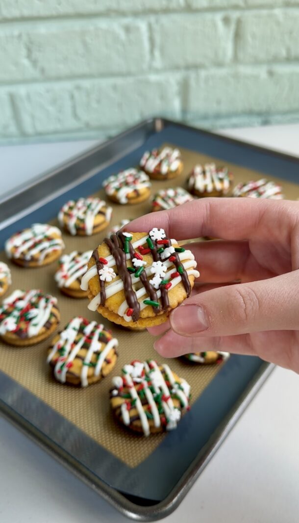 Rolo Ritz Cookies - Dang That's Sweet