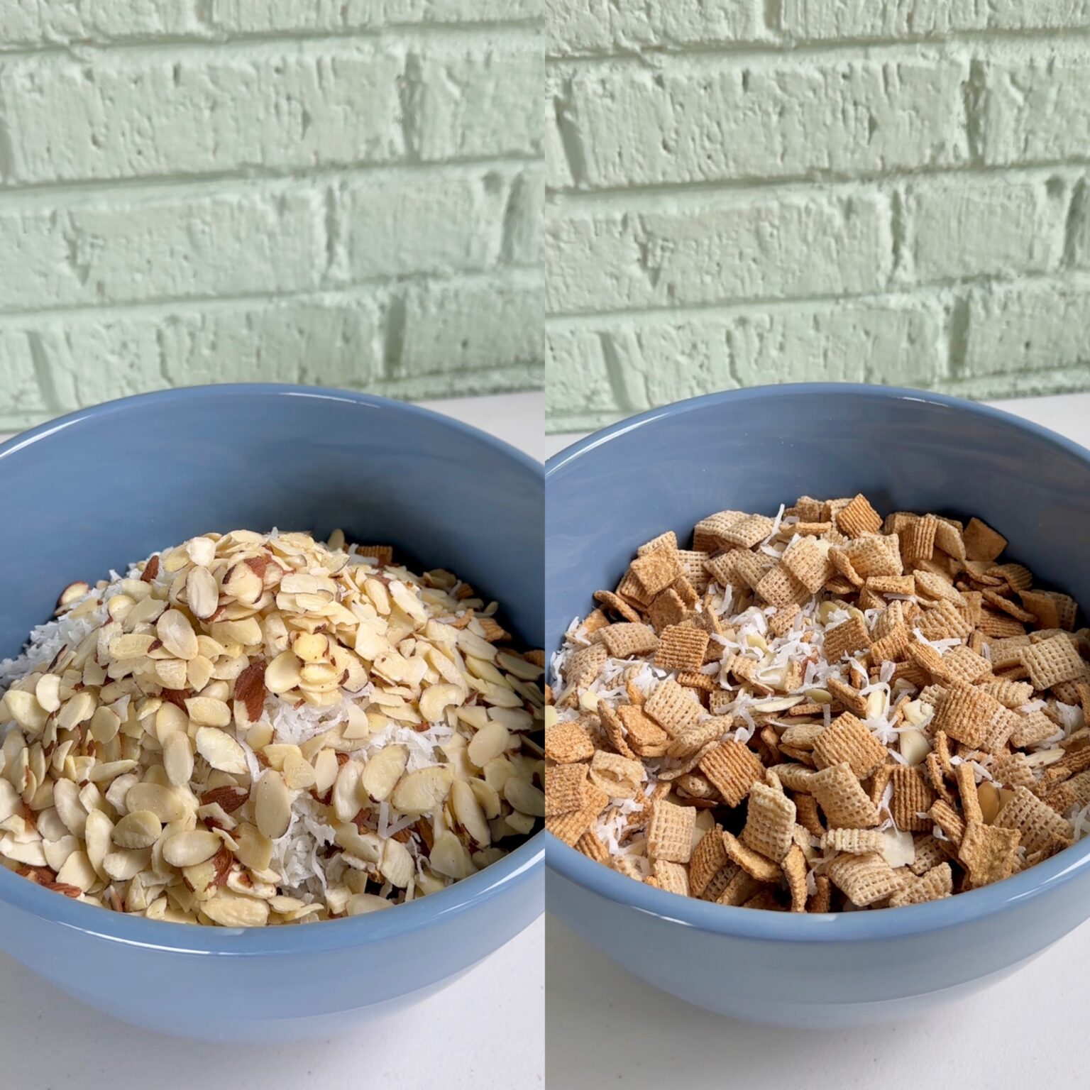 Gooey Coconut Almond Chex Mix - Dang That's Sweet