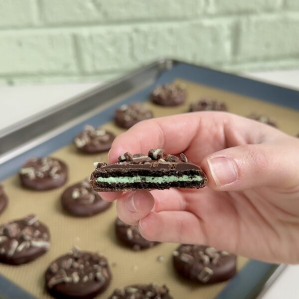No Bake Thin Mints - Dang That's Sweet