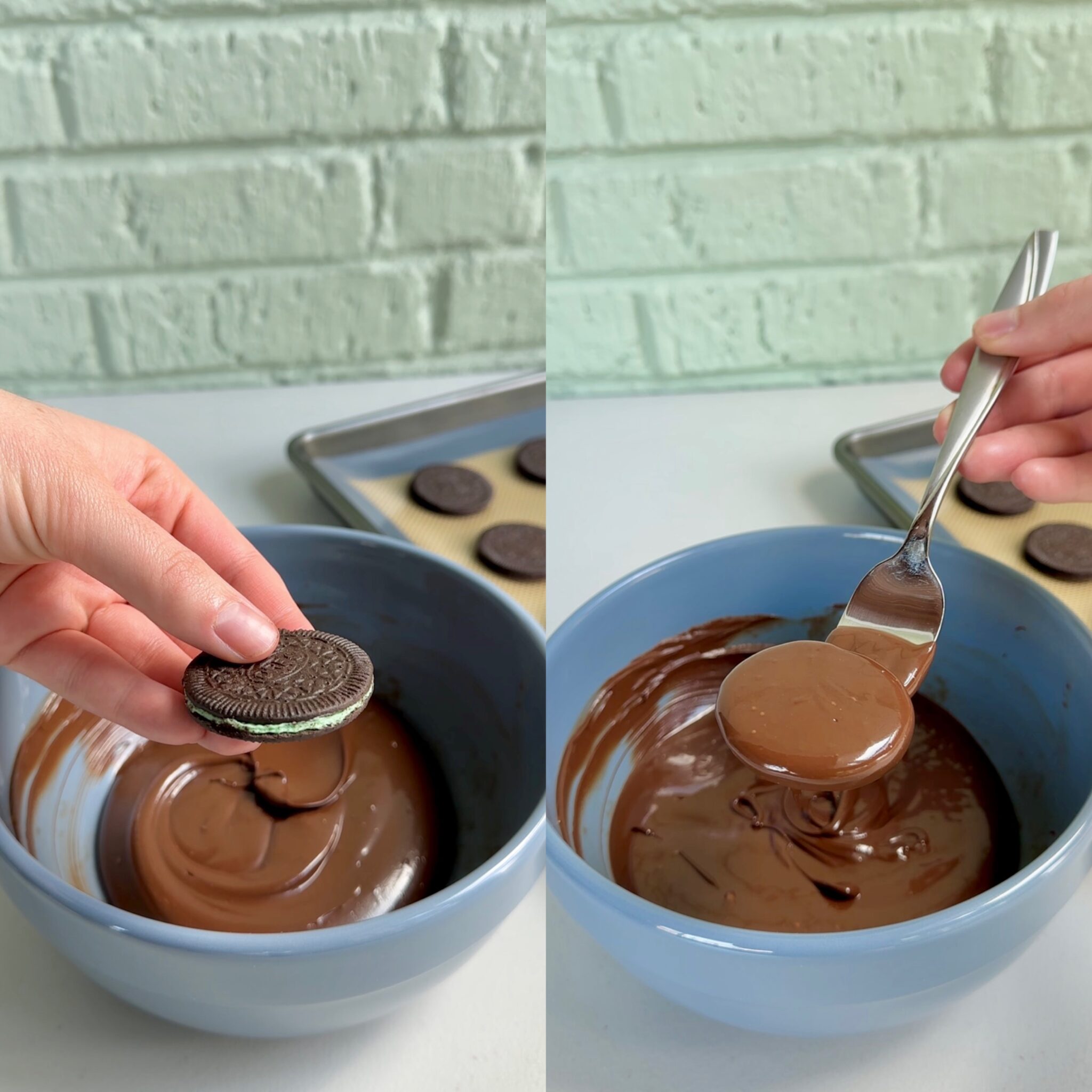 No Bake Thin Mints - Dang That's Sweet