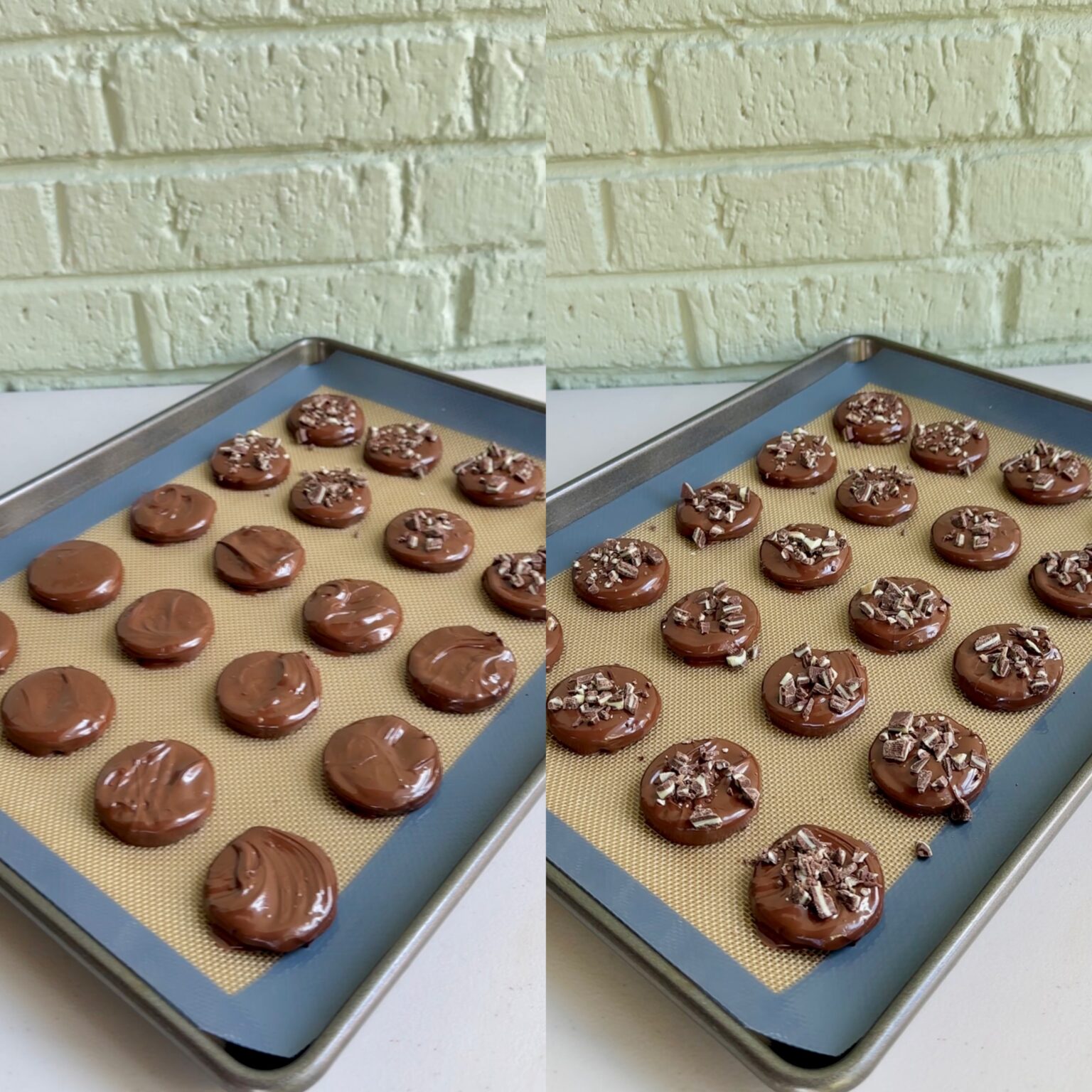 No Bake Thin Mints - Dang That's Sweet