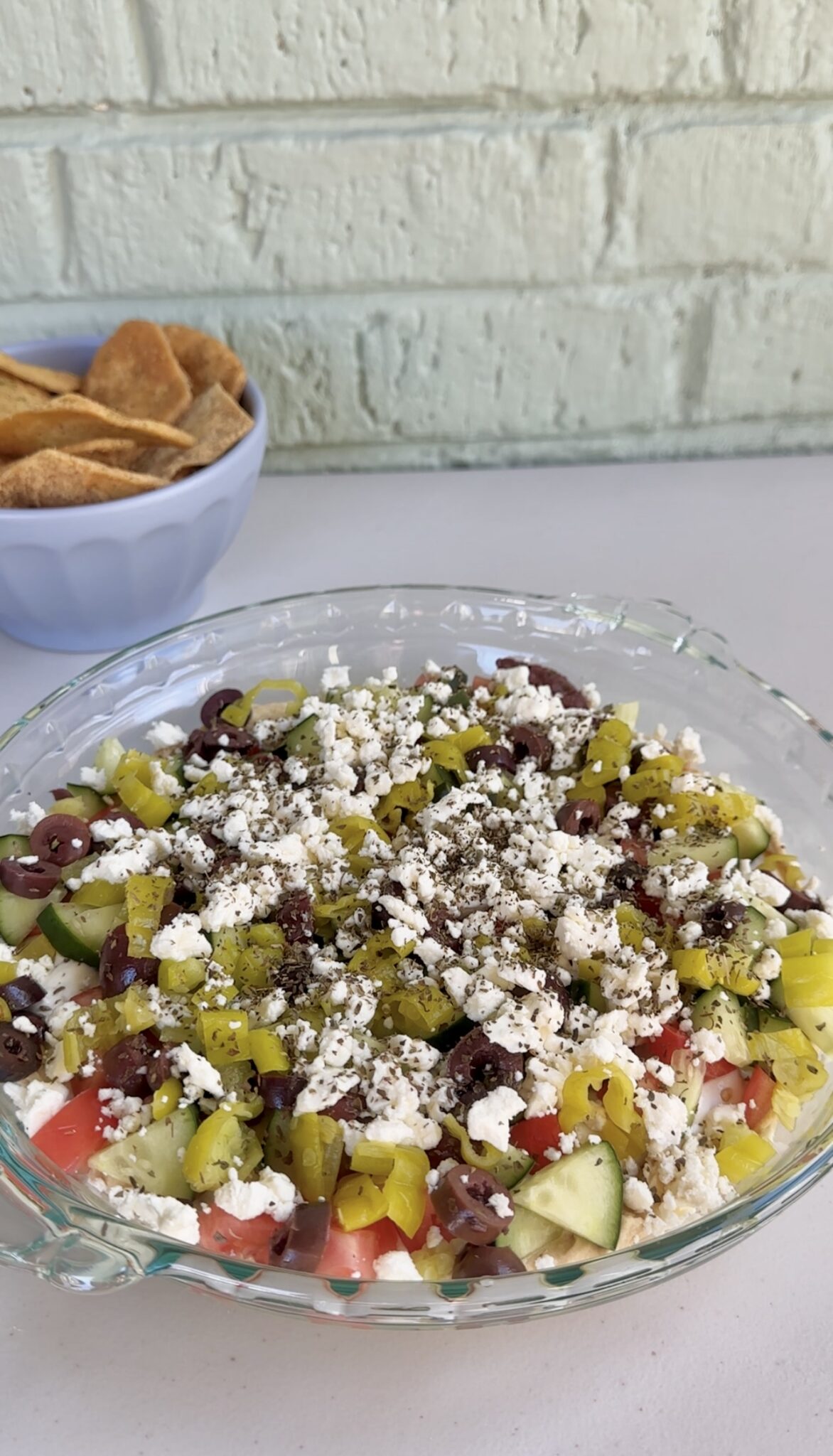 7-Layer Greek Dip - Dang That's Sweet