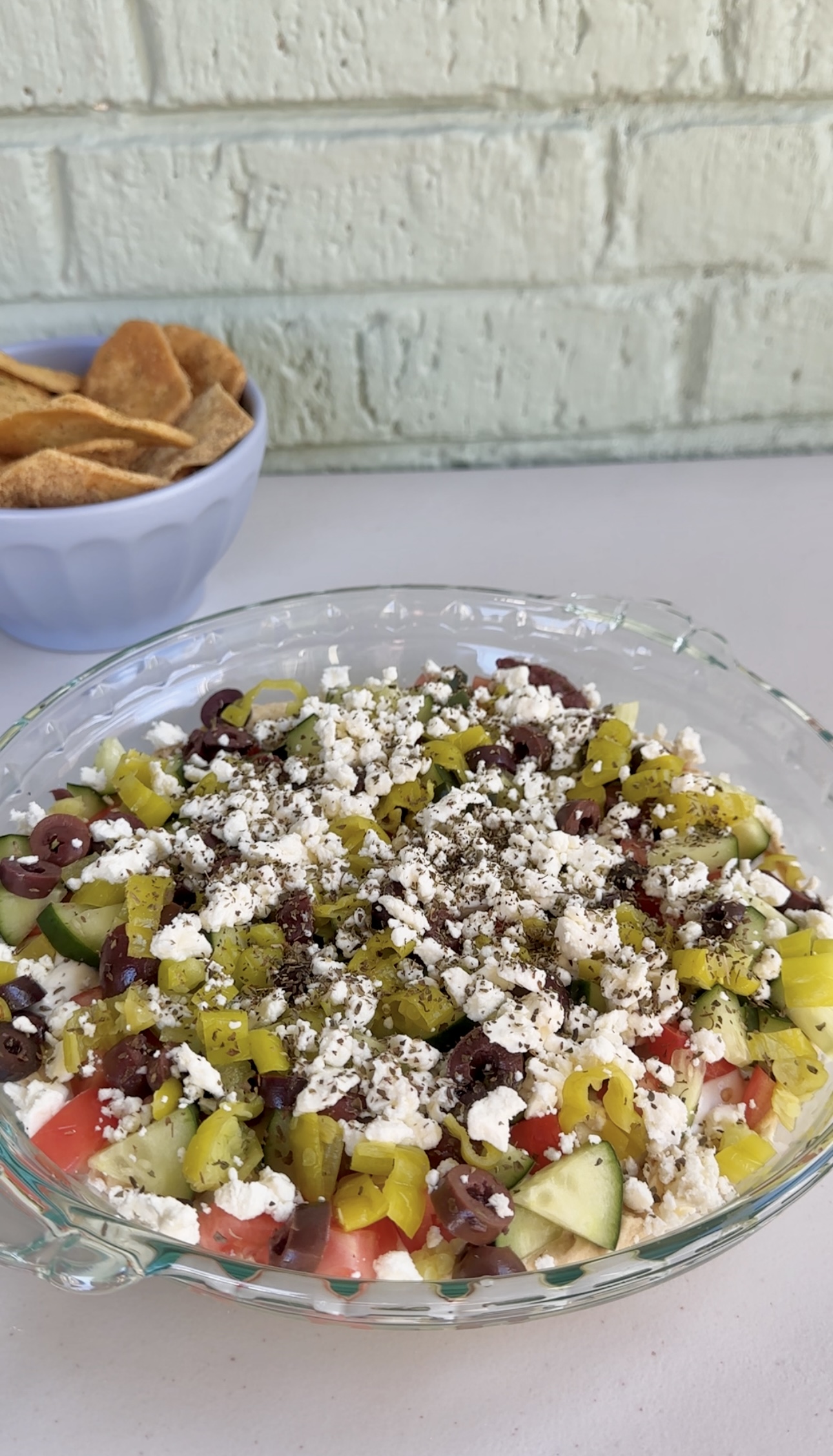 7-Layer Greek Dip - Dang That's Sweet