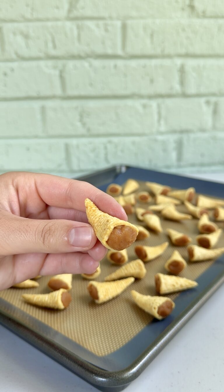 Chocolate Peanut Butter Bugles - Dang That's Sweet