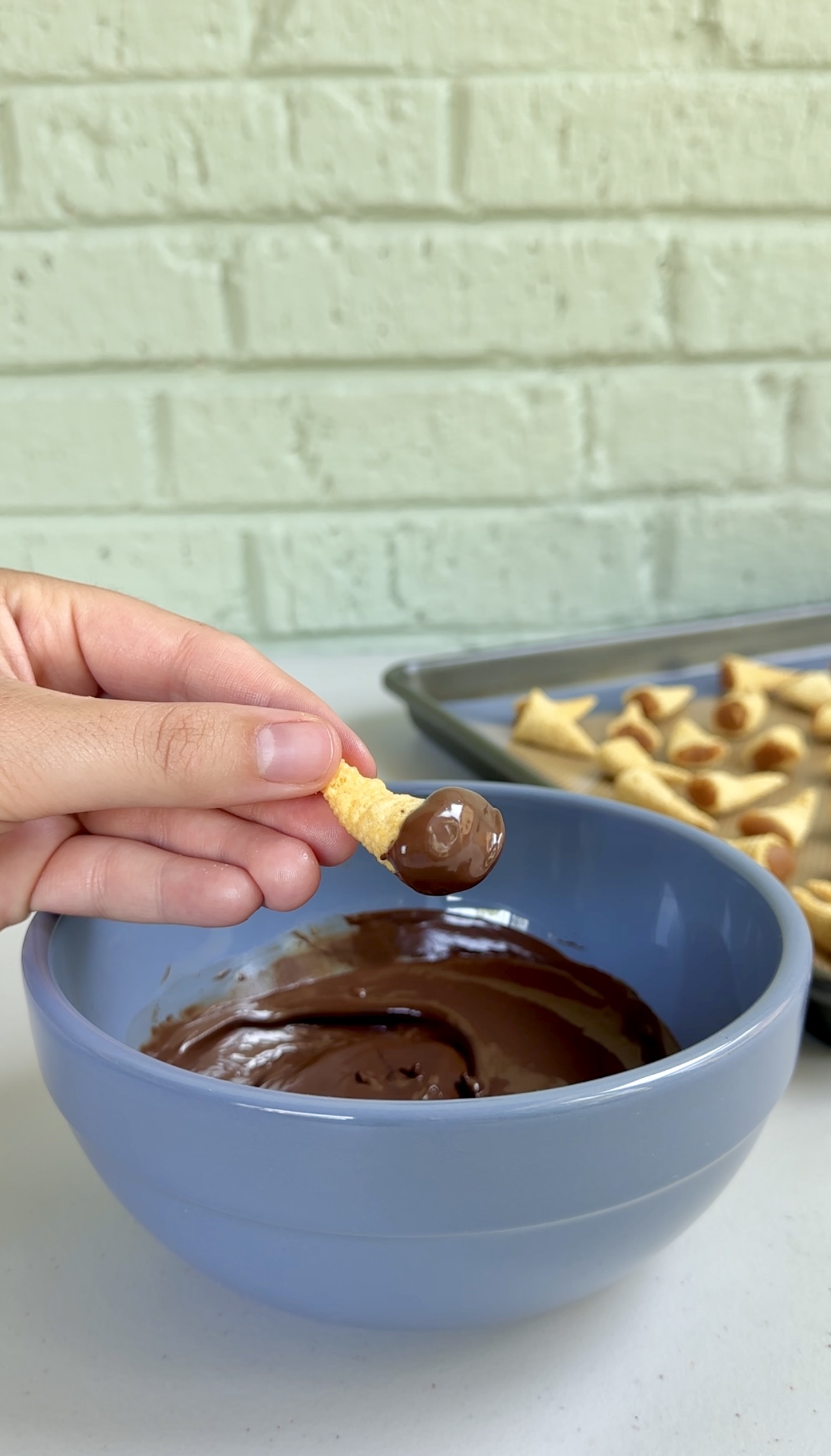 Chocolate Peanut Butter Bugles - Dang That's Sweet