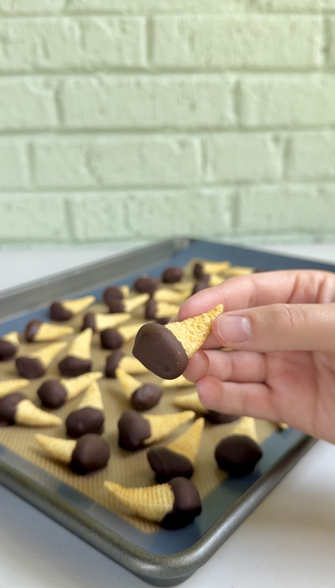 Chocolate Peanut Butter Bugles - Dang That's Sweet