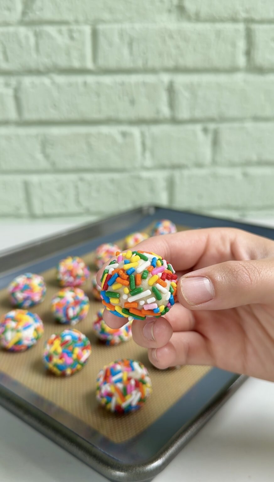 Funfetti Cheesecake Bites - Dang That's Sweet