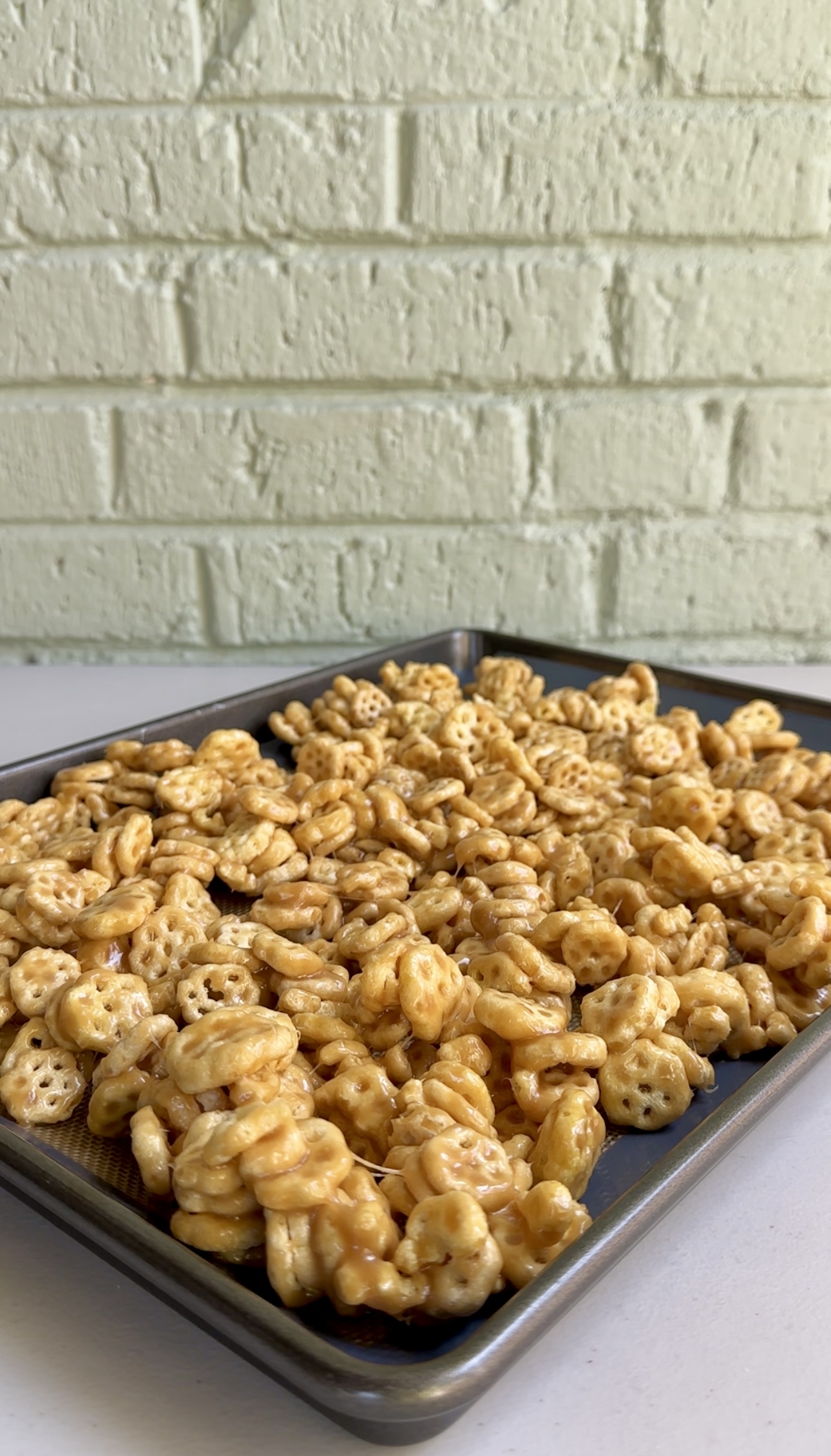 Churro Honeycomb Snack Mix - Dang That's Sweet