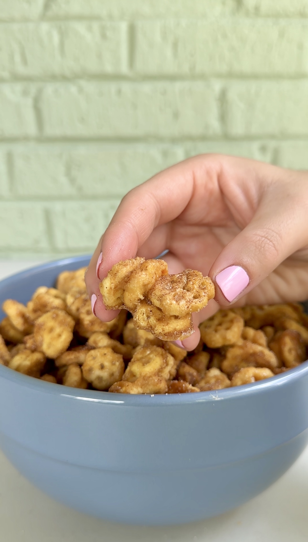 Churro Honeycomb Snack Mix - Dang That's Sweet