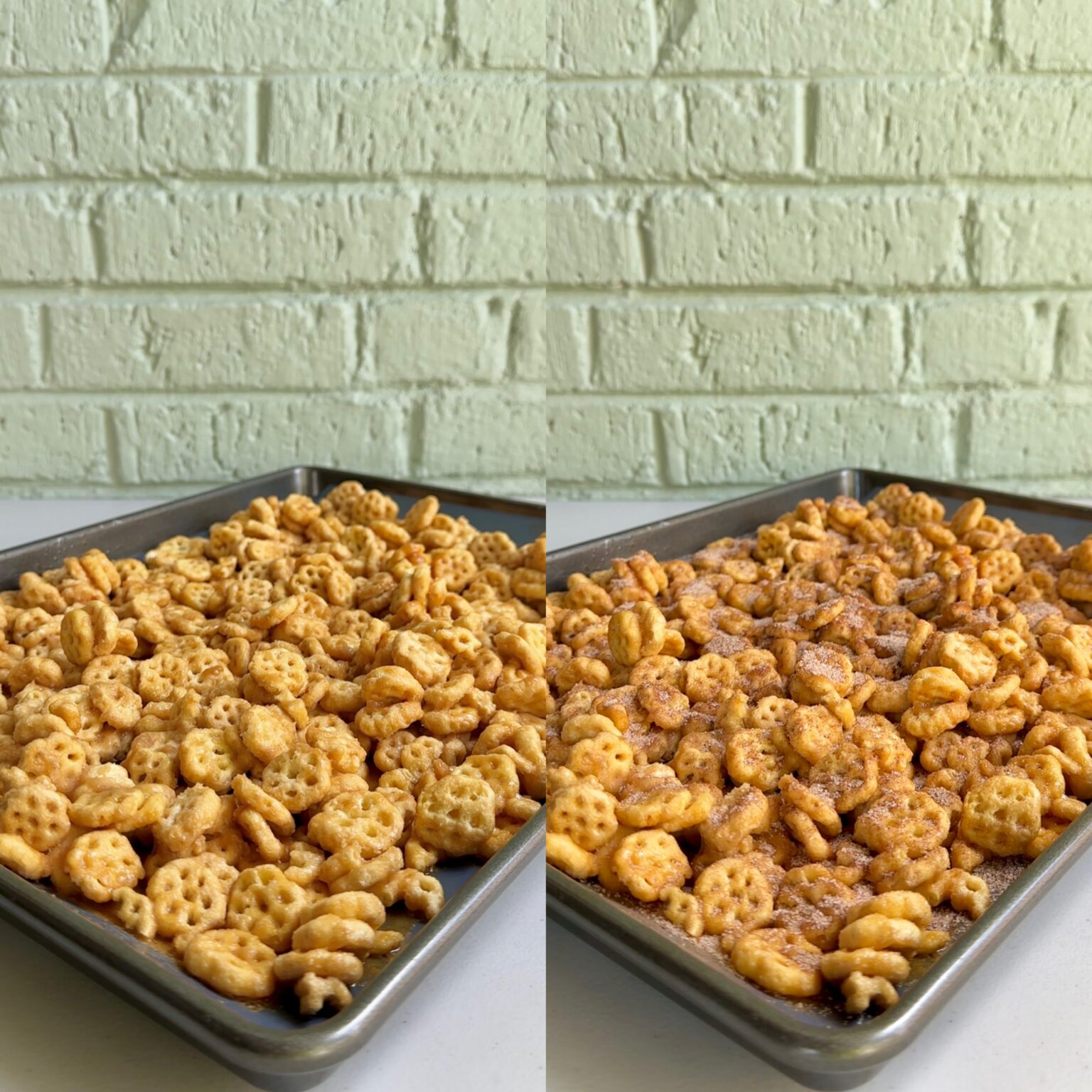 Churro Honeycomb Snack Mix - Dang That's Sweet