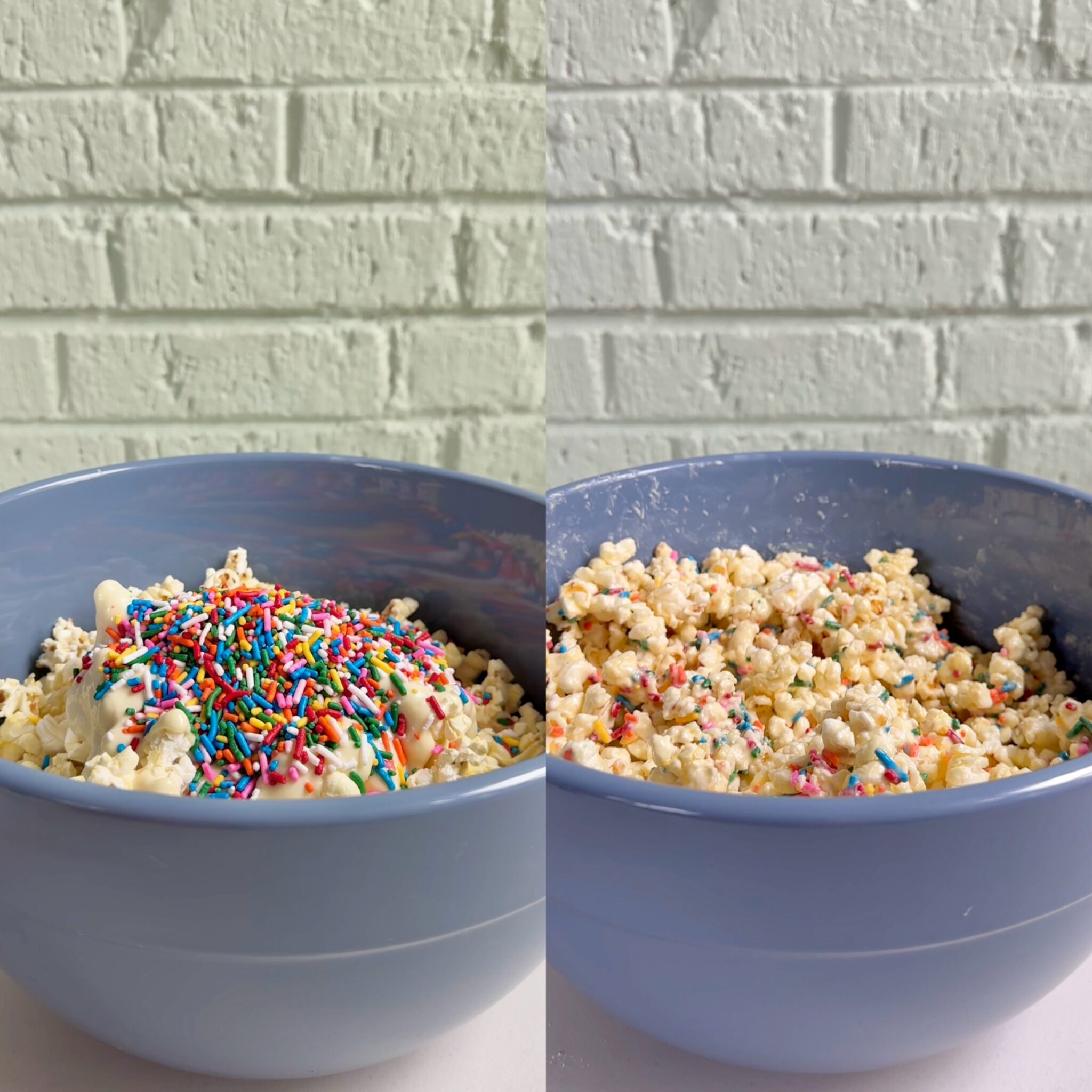 Funfetti Cake Batter Popcorn - Dang That's Sweet