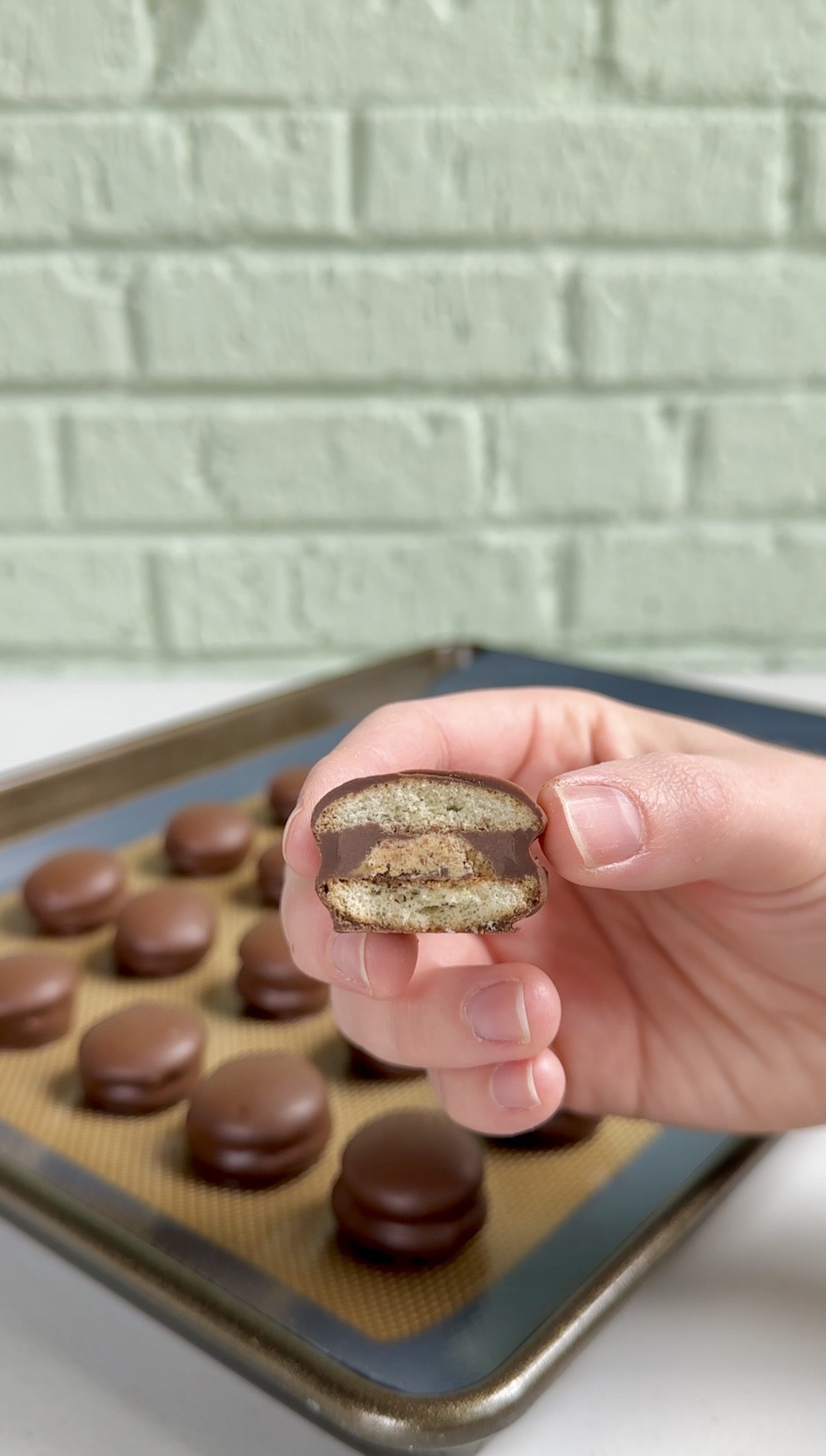 Tagalong Cookie Bites - Dang That's Sweet